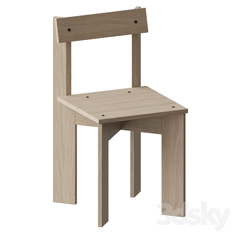 Ark Dining Chair - Chair - 3D model