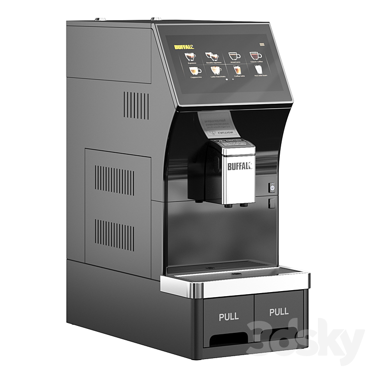 Buffalo Bean to Cup Coffee Machine - Kitchen appliance - 3D model