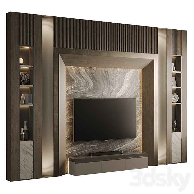 Frame Vision - TV Wall - 3D model