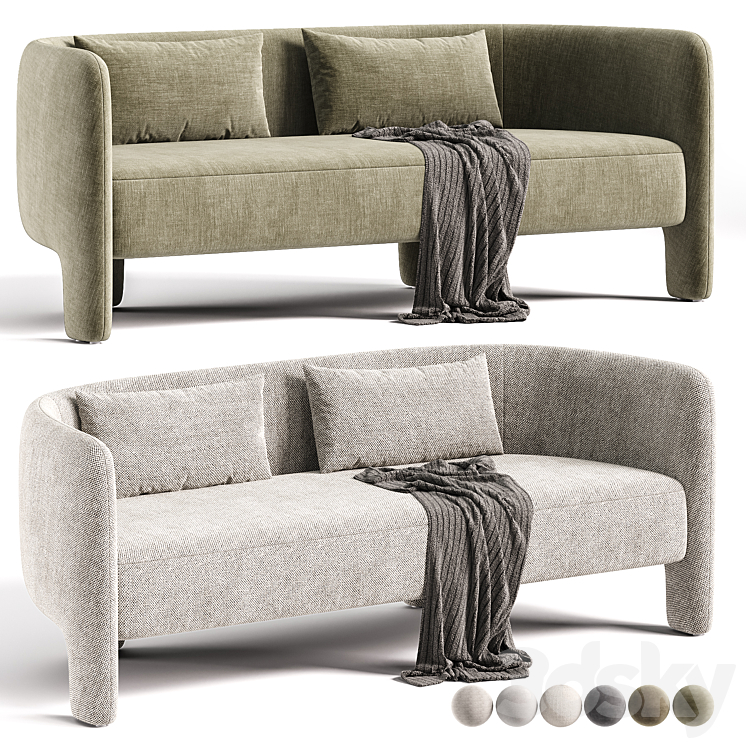 CALI Sofa By ditre italia - Sofa - 3D model