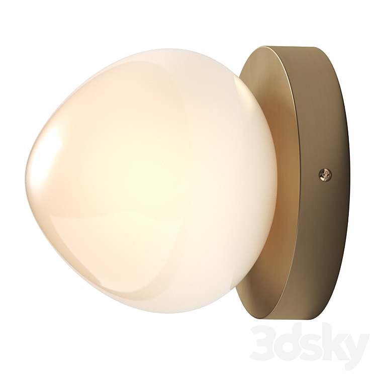 Mellow Bud by Lightnig Collective - NOOK - Wall light - 3D model