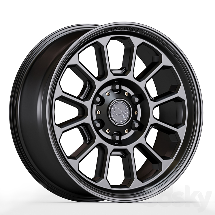 Matte Black - Ground Transport - 3D model