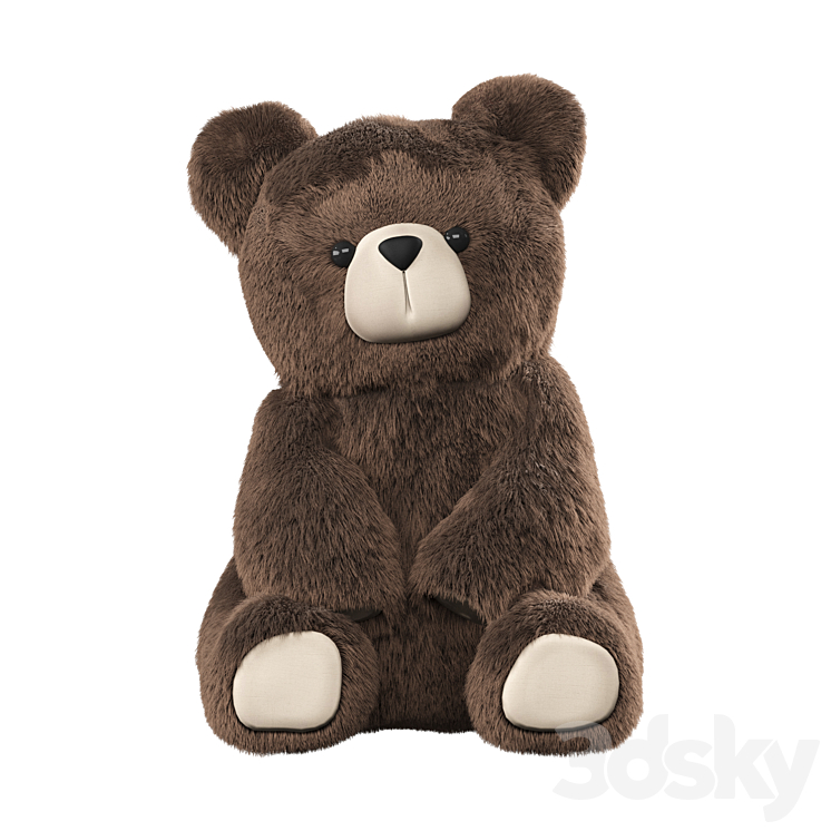 Teddy Bear Furry - Toy - 3D model