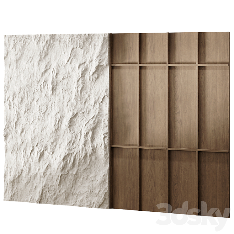 wall panel 03 - Other decorative objects - 3D model