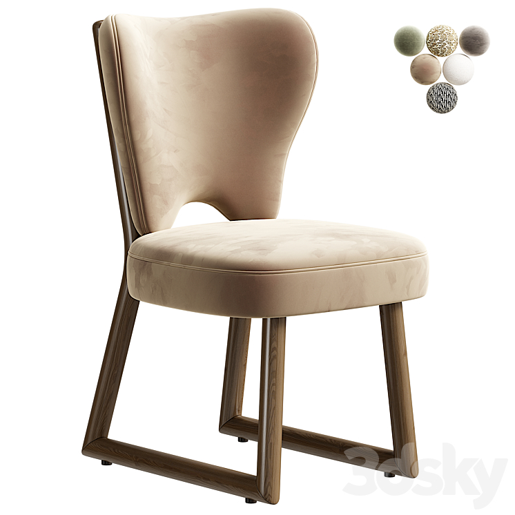 Ellison Dining Chair - Chair - 3D model