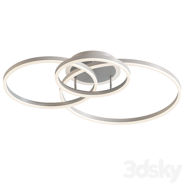 Lindby Smart LED ceiling light Tula - Ceiling lamp - 3D model