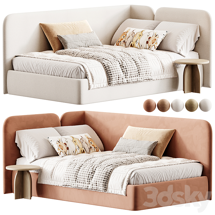 Nola Kids Bed - Bed - 3D model