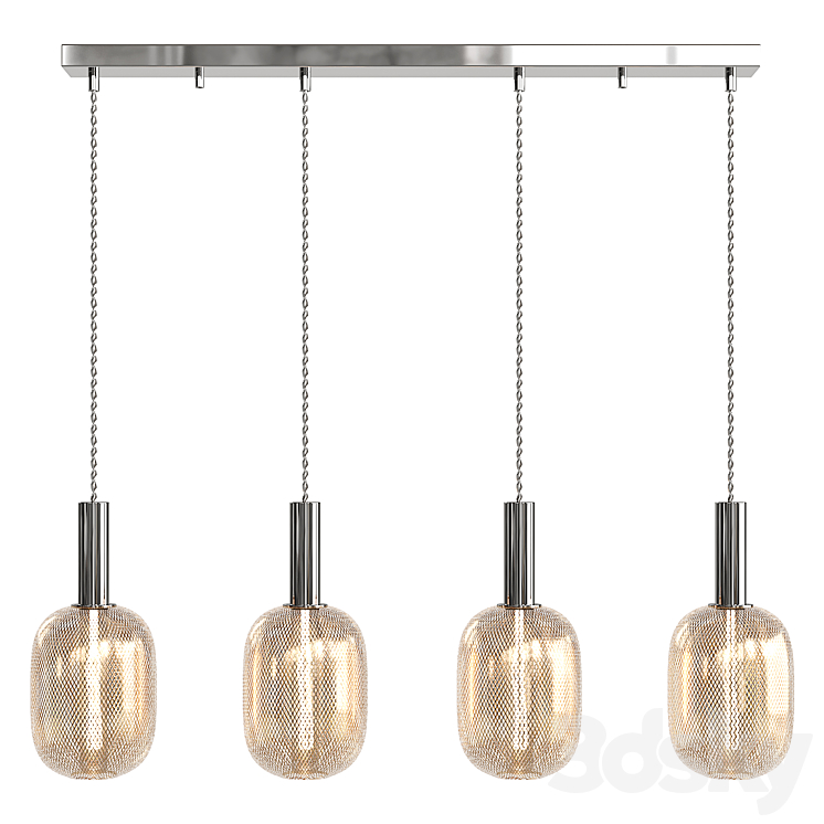 Micron 4L Pendant Light - Pendant light - 3D model