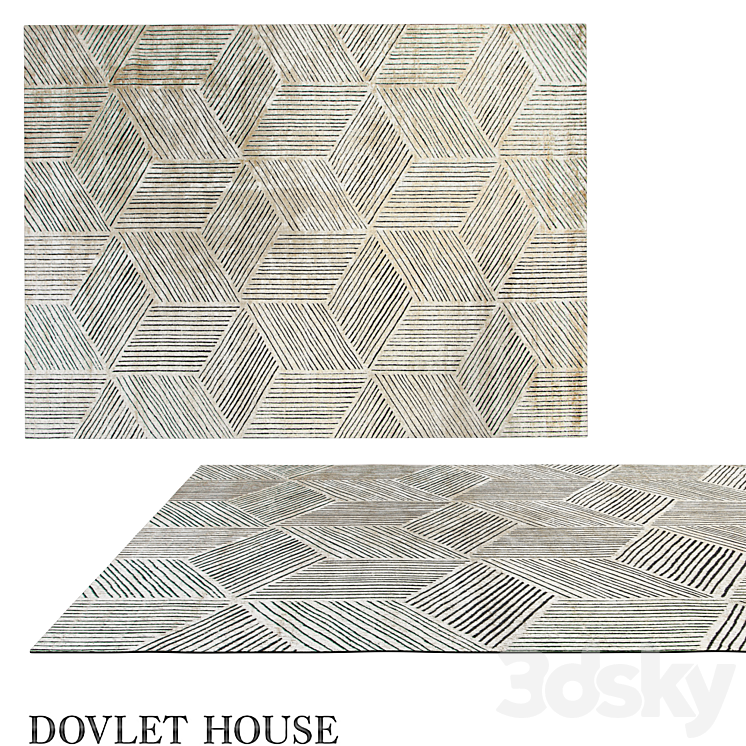 OM Carpet DOVLET HOUSE (art. 24008) - Carpets - 3D model