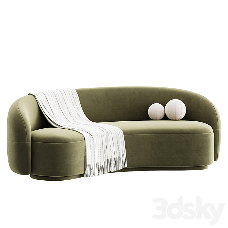 Moon Sofa - Sofa - 3D model