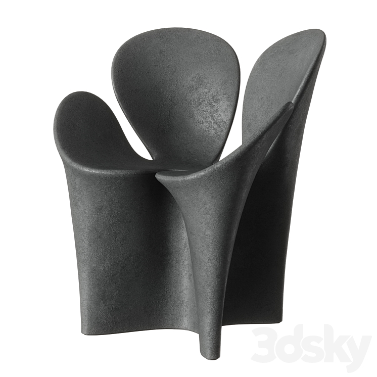 Driade CLOVER CHAIR - Arm chair - 3D model