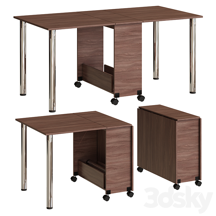 Table - book Boyard, ash Shimo - Table - 3D model