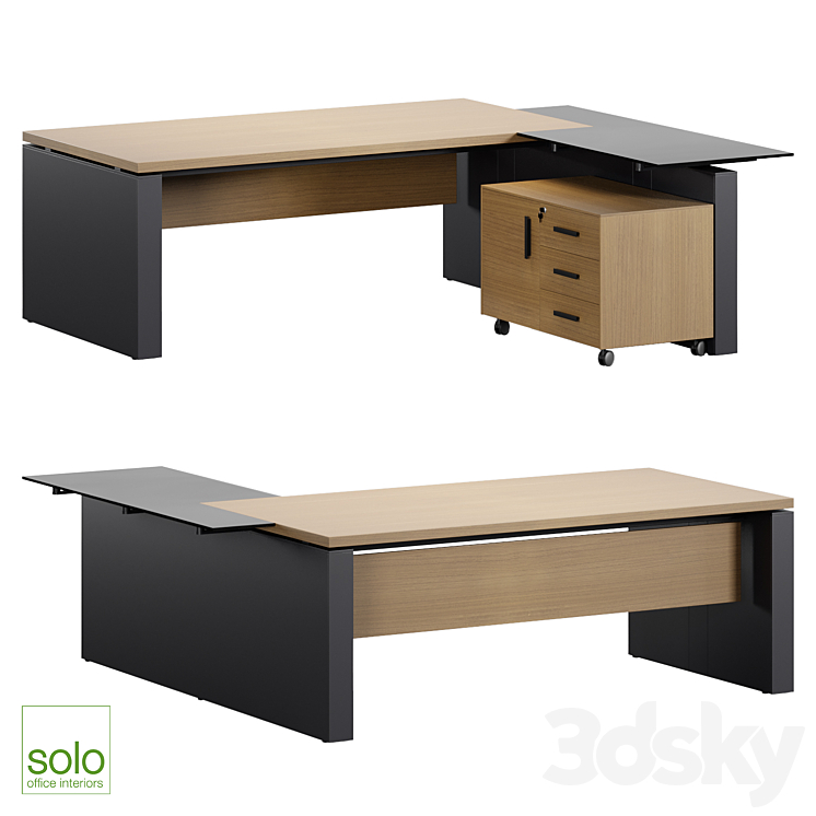 RENZ table - Office furniture - 3D model
