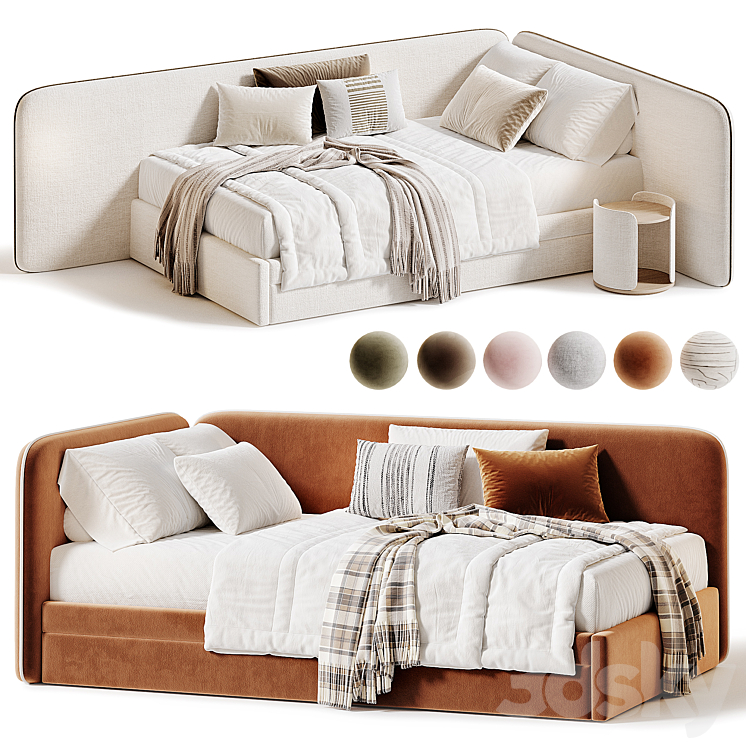 Children's bed Bert By Lovesit - Bed - 3D model