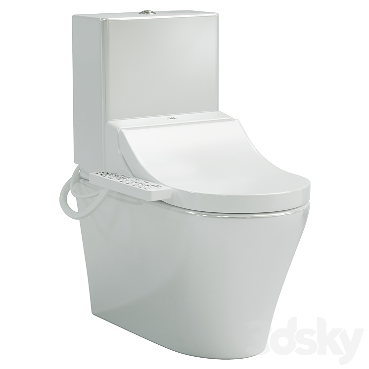 Toto Washlet S2 - Toilet and Bidet - 3D model