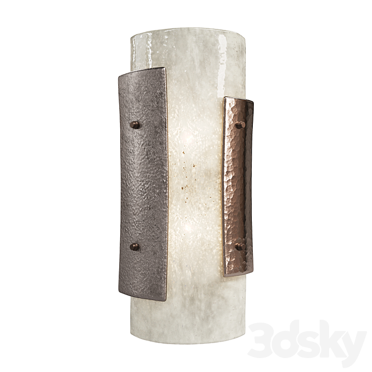 Wall sconce Murano glass Torcello by Charles Burnand - Wall light - 3D ...