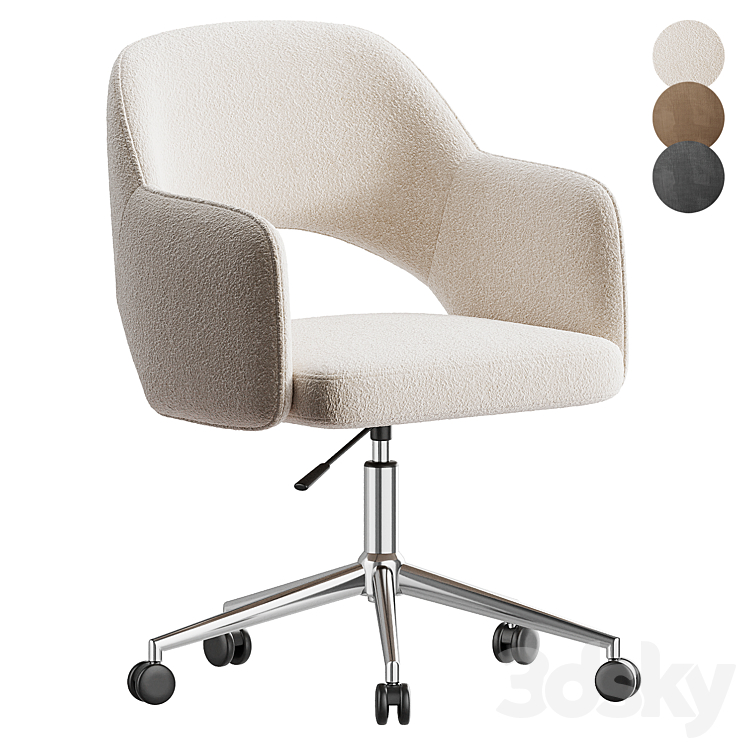 Clark office chair - Office furniture - 3D model