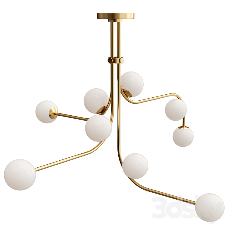DAMON - Pendant light - 3D model