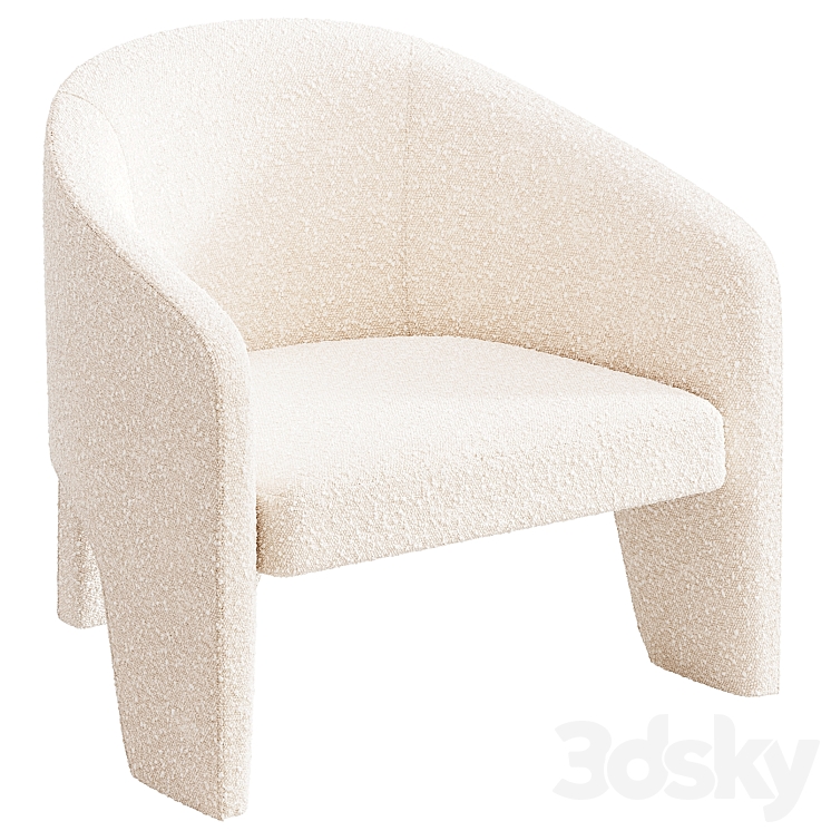Fae Accent Chair - Arm chair - 3D model