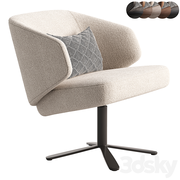Back Me Up Armchair - Arm chair - 3D model