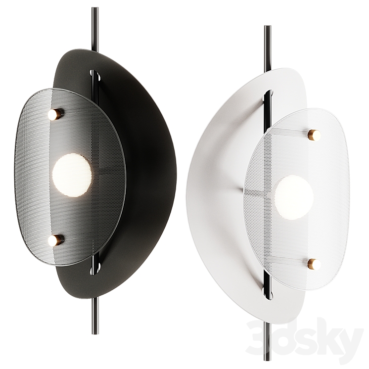 Corolle Wall Lamp by Liu Jo Living - Wall light - 3D model