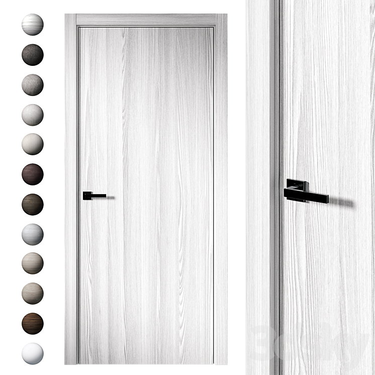 Interior door Palladio 40 OM - Doors - 3D model