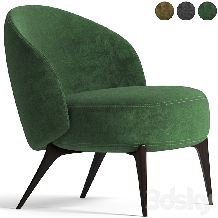 HELEN Arm chair - Arm chair - 3D model