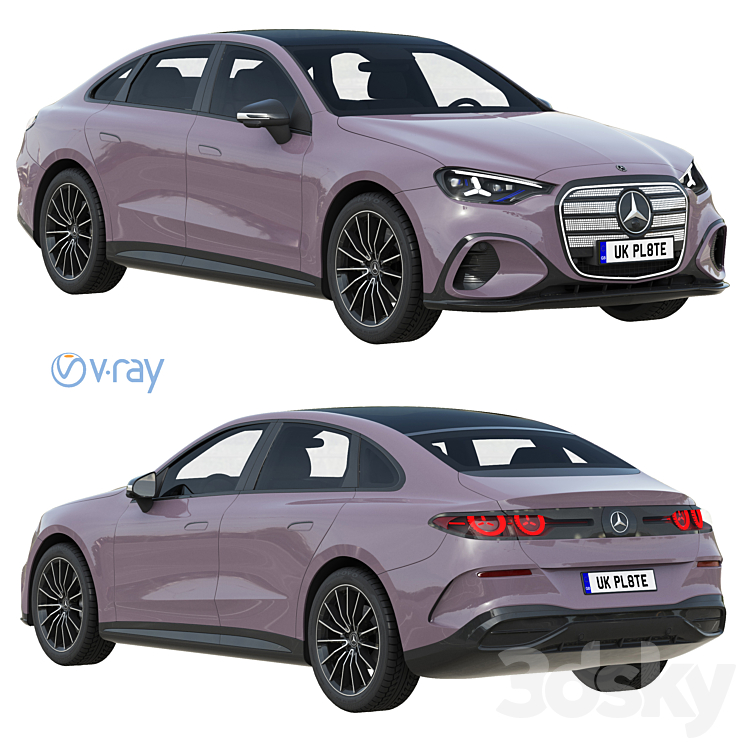 Mercedes-Benz C-Class AMG-Line 2027 - Ground Transport - 3D model