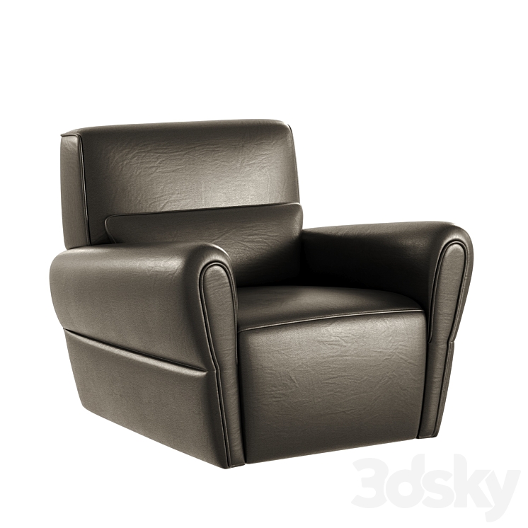 Mariu Egoitaliano - Arm chair - 3D model
