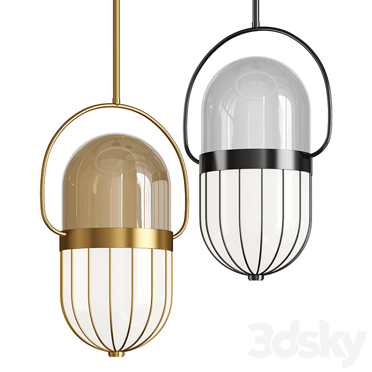 PILL by Romatti pendant Lamp - Pendant light - 3D model
