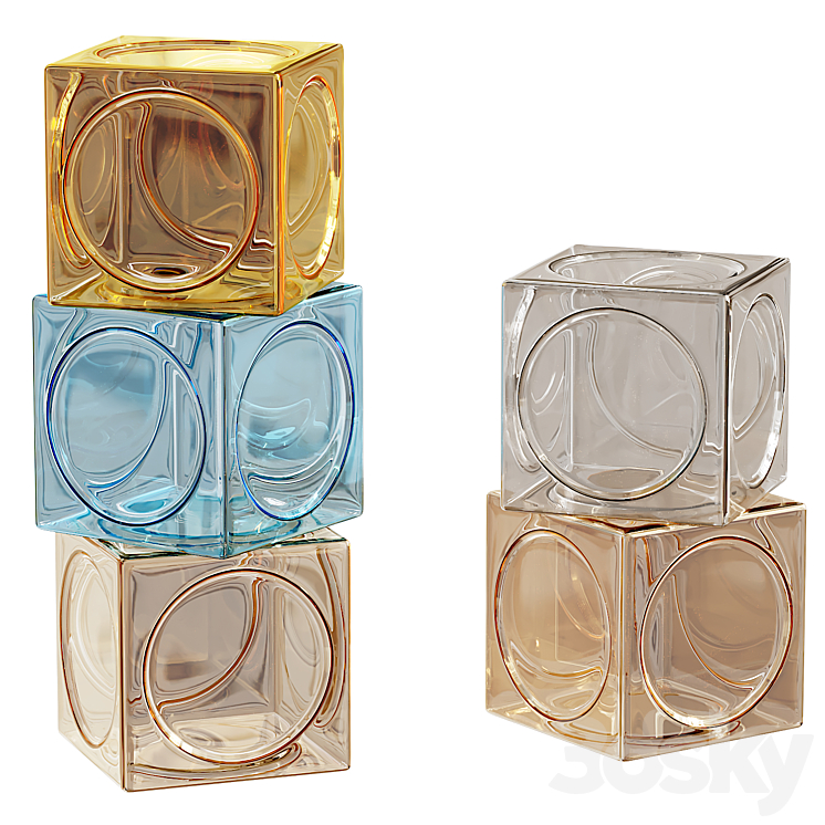 Barovier & Toso Glass Coffee Tables - Table - 3D model