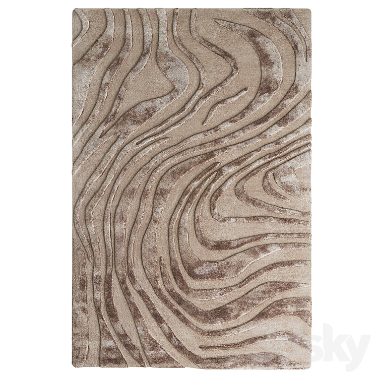Winola rug from Westwing - Carpets - 3D model