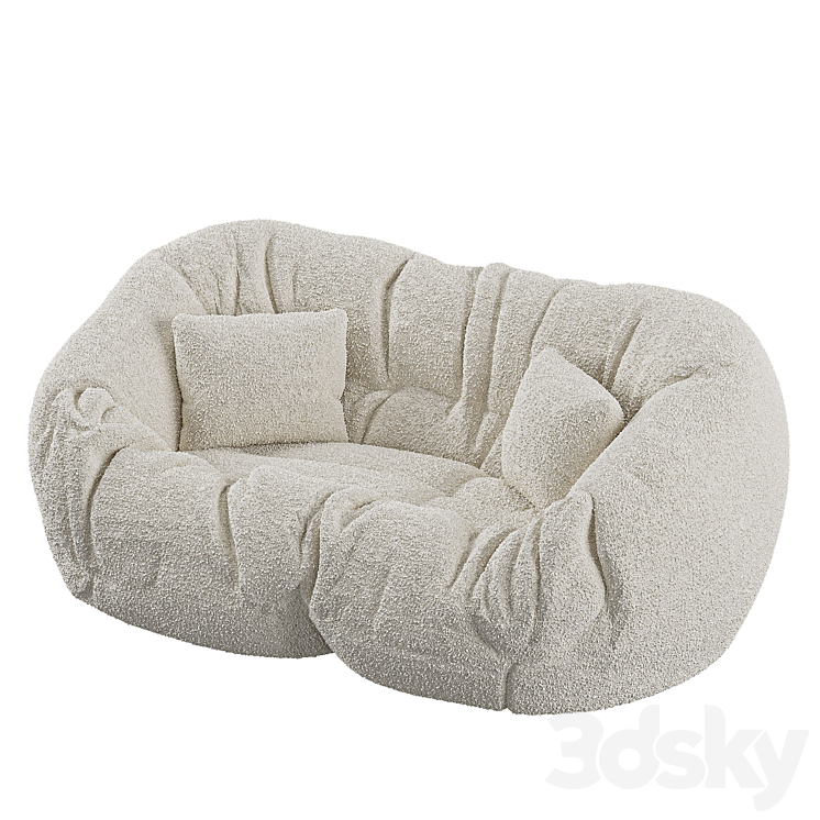 Soft cloud sofa - Sofa - 3D model
