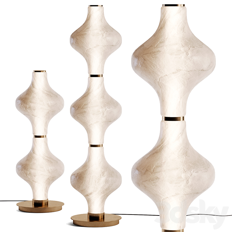 Baker Street Floor Lamp - Pendant light - 3D model