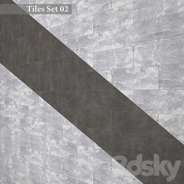 Tiles set 1 - 3D Models Collection