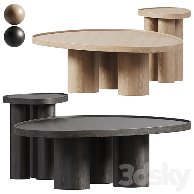 Coffee Tables - 3D Models Collection